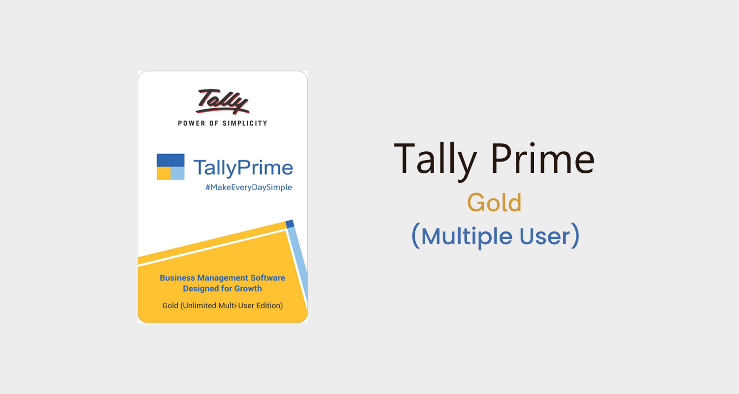Tally Prime ERP 9 Gold